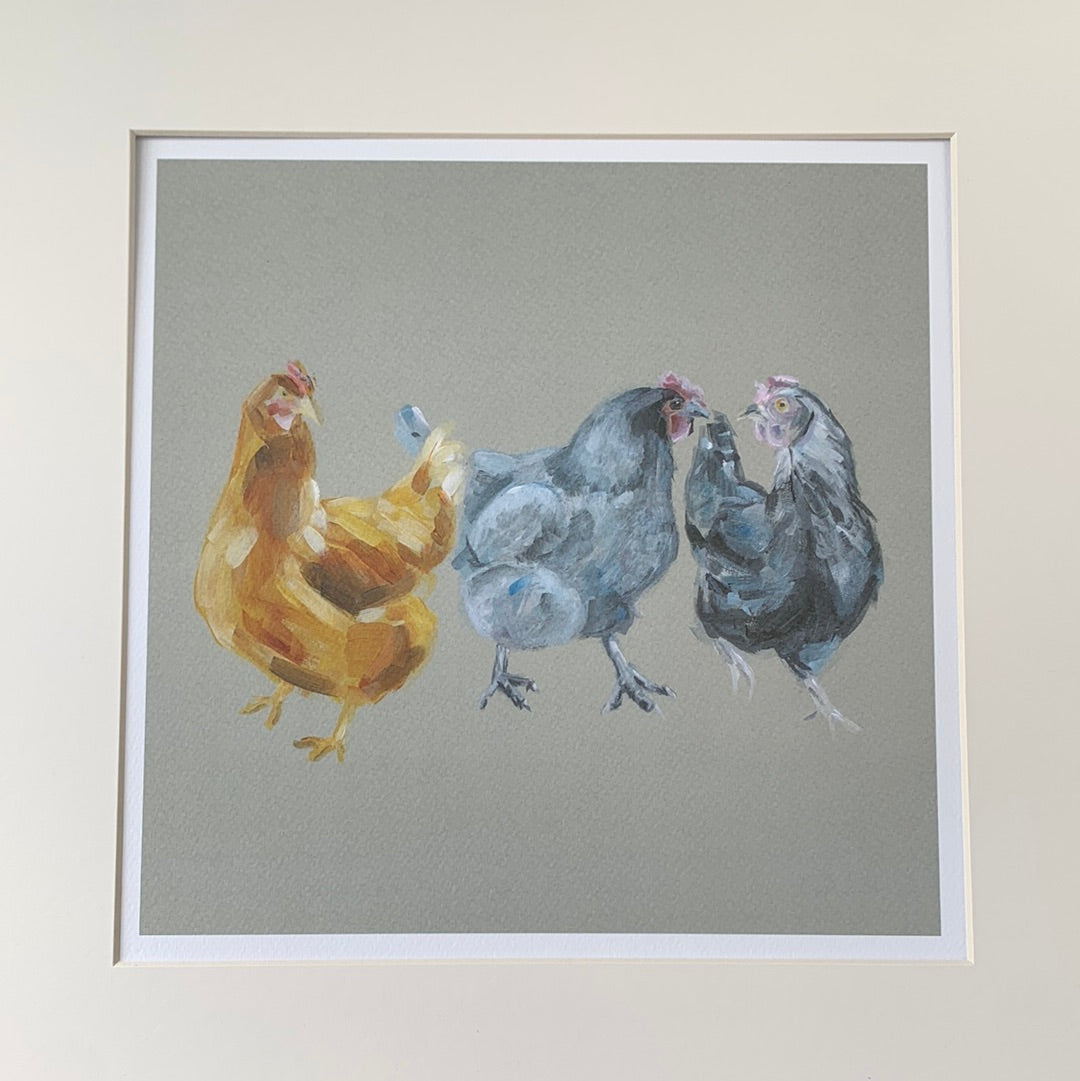 Chatty chickens – Christine Cummings